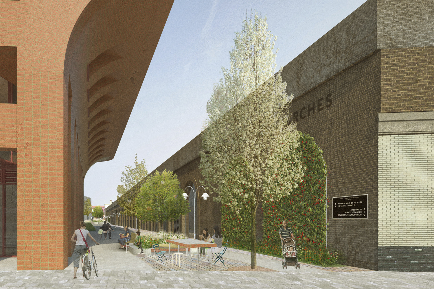 CZWG 12-storey student housing block for Arsenal FC gets go-ahead