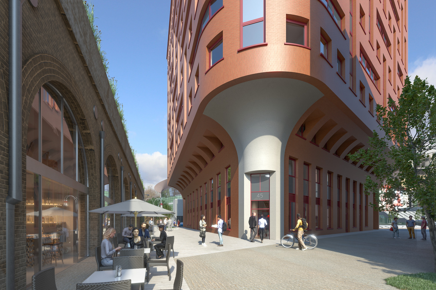 CZWG 12-storey student housing block for Arsenal FC gets go-ahead