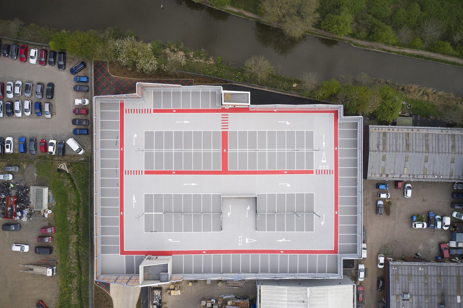 Fatkin completes Warwick hospital multistorey car park with reusable ...