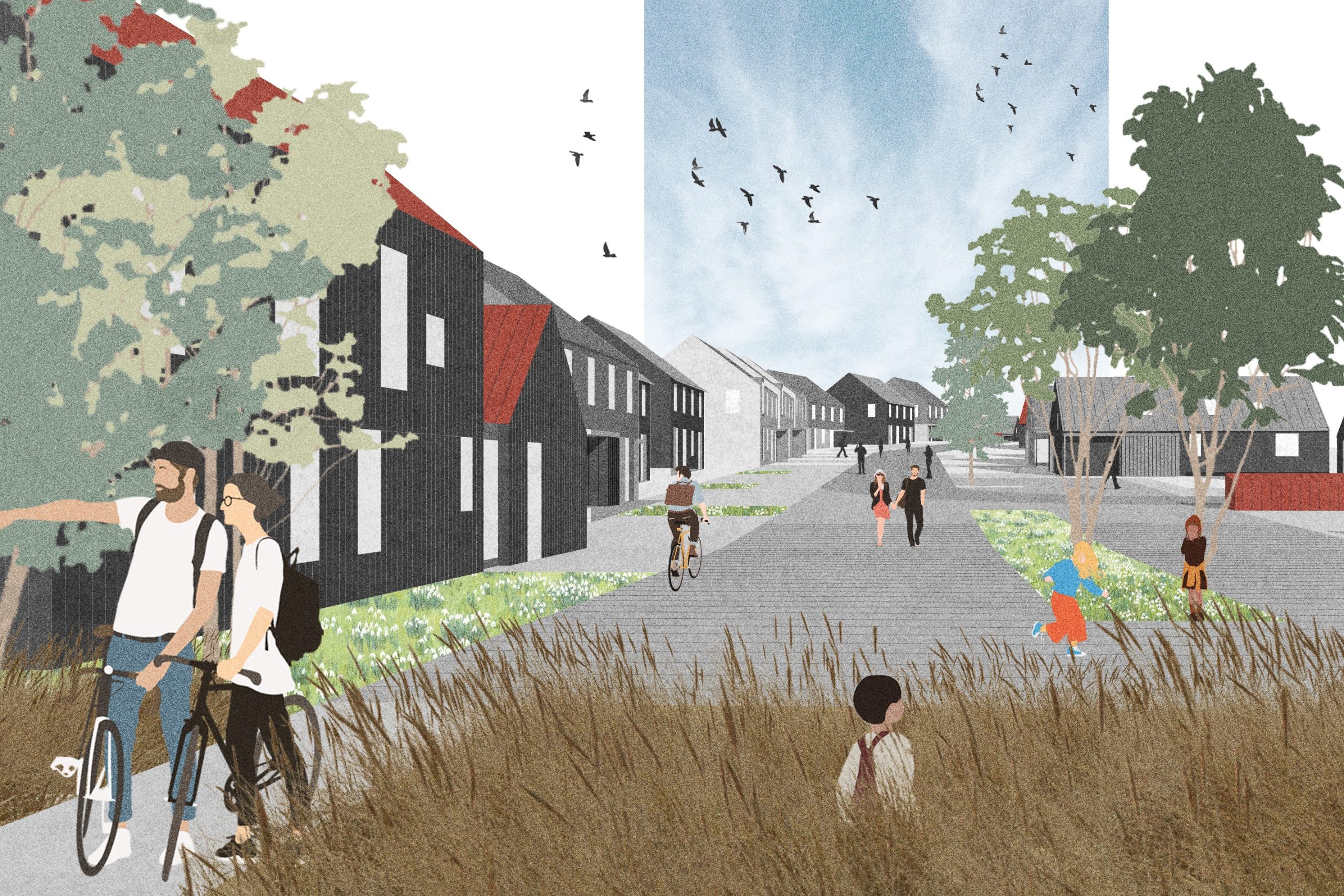 Rural Design wins approval for major extension to remote Scottish town