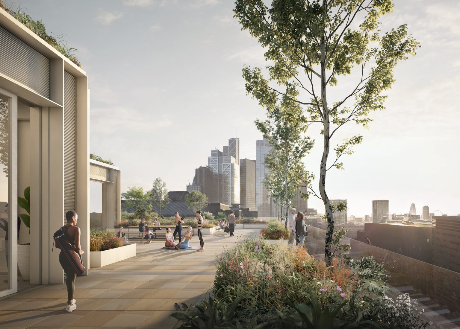 Fletcher Priest wins approval for retrofit of 1980s SOM Broadgate office