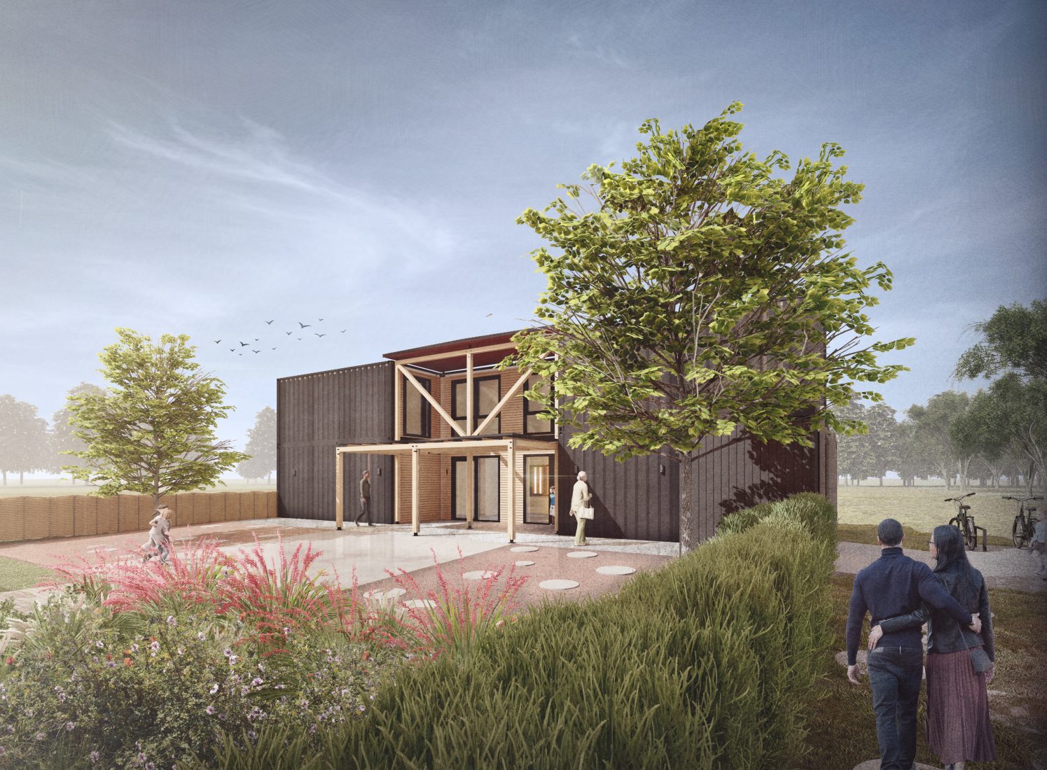 Proctor & Matthews’ shipping-container heritage centre gets go-ahead