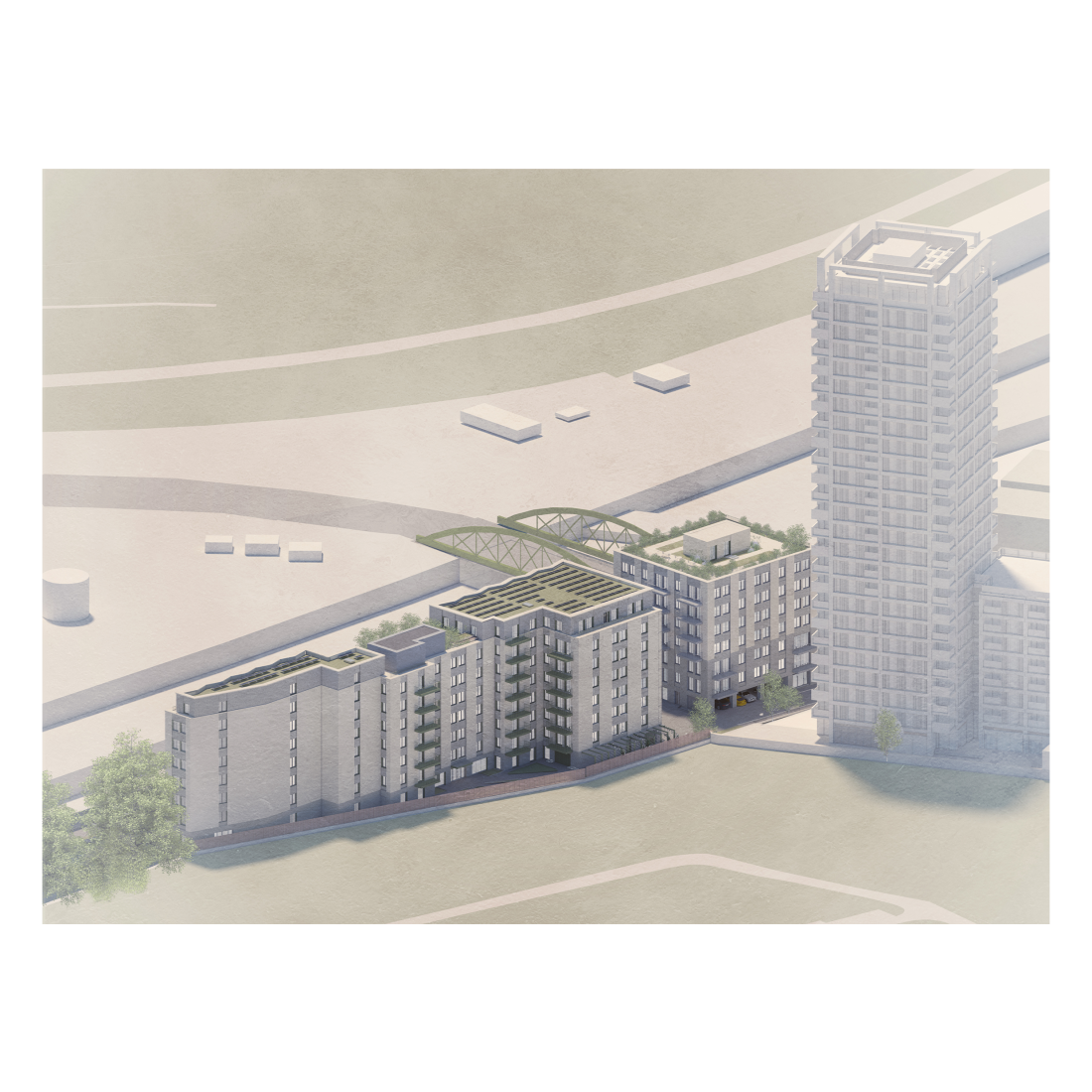 Goldstein Heather reveals designs for homes at Old Oak and Park Royal