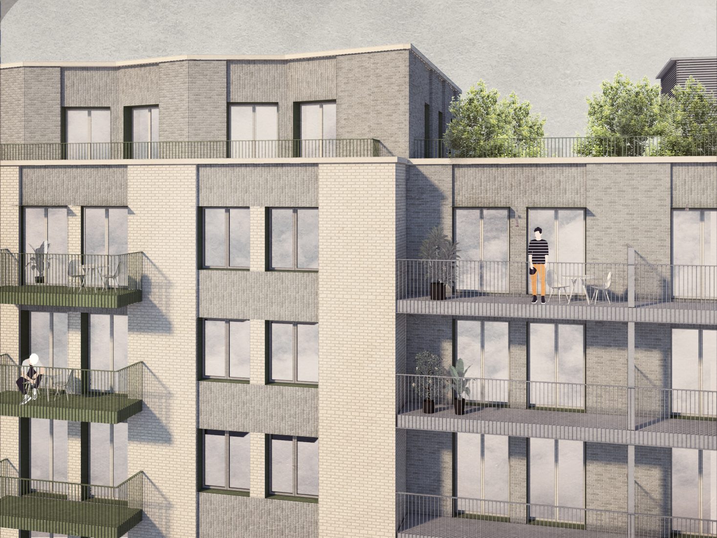 Goldstein Heather reveals designs for homes at Old Oak and Park Royal