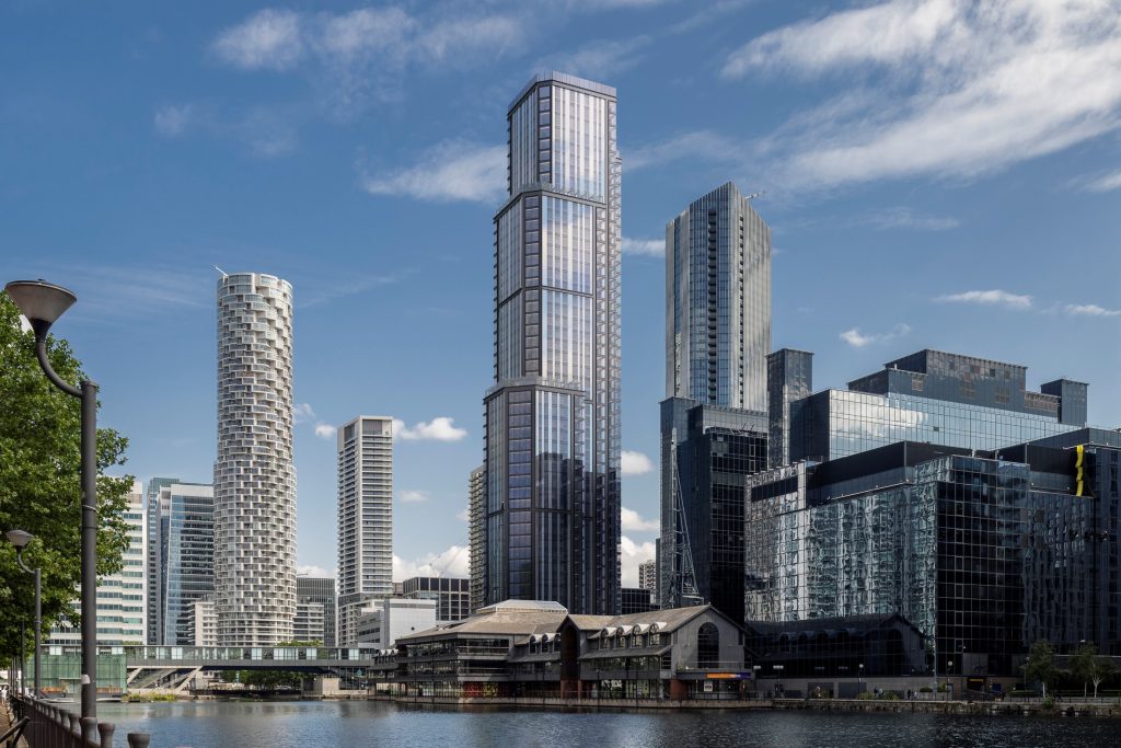 Make submits plans for mixed-use 52-storey tower on Isle of Dogs
