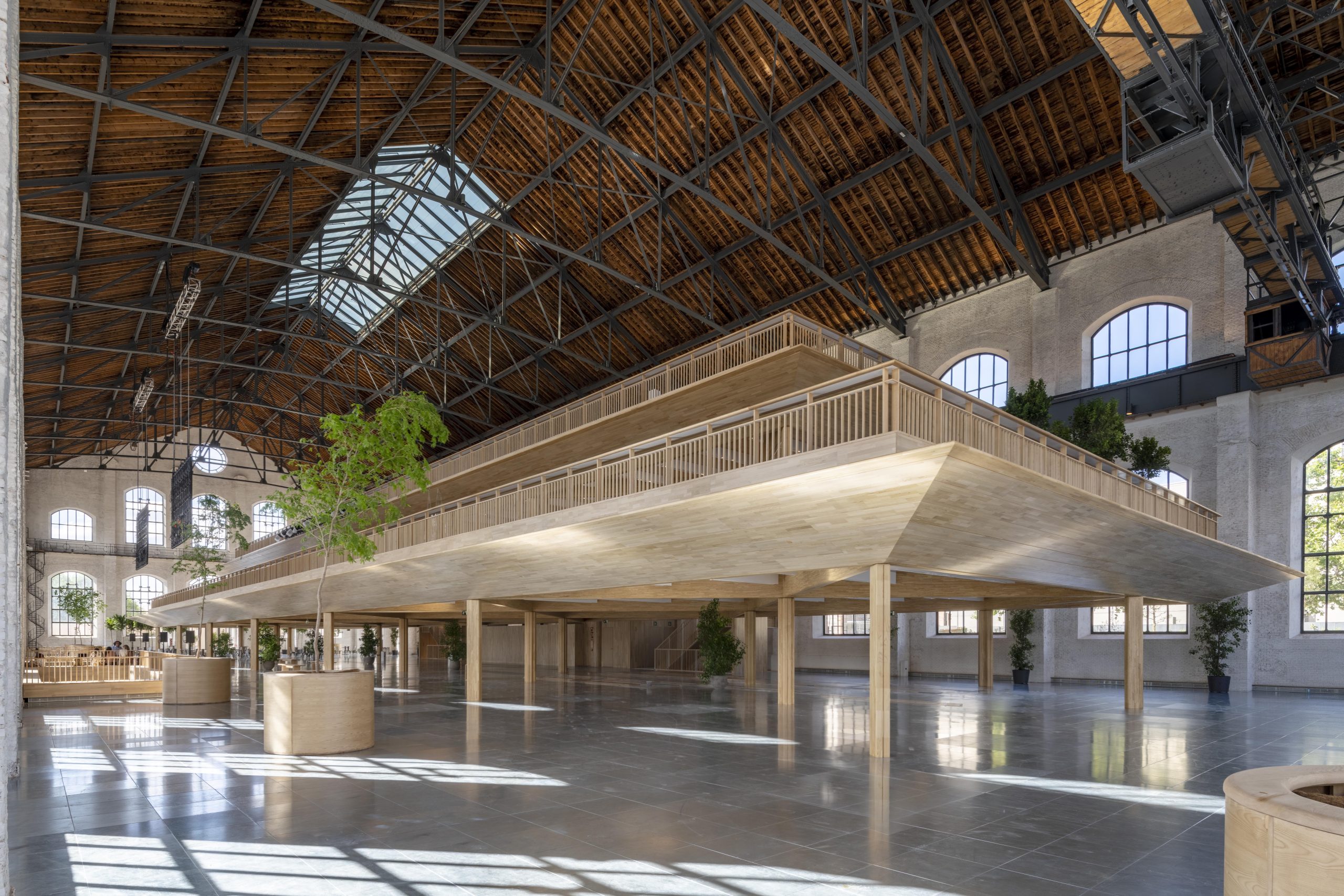 First images revealed of Fosters’ retrofit of 1905 Spanish gas plant