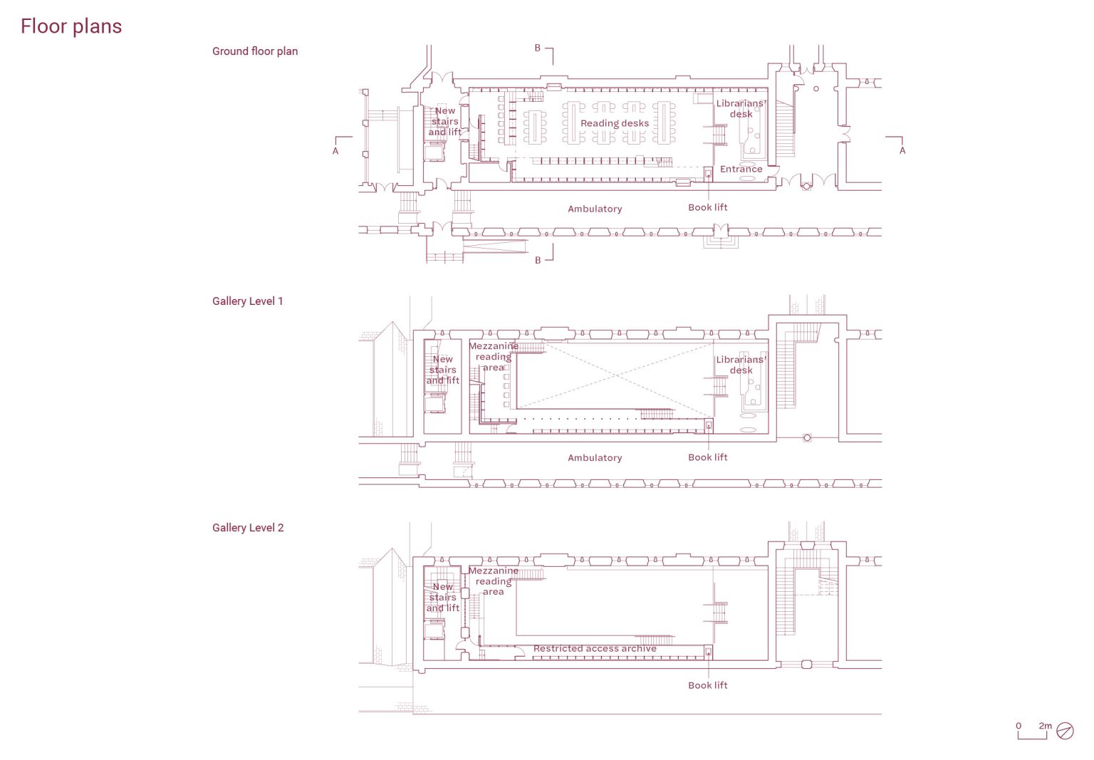 Woodlock Hall Library by Mullarkey Pedersen Architects