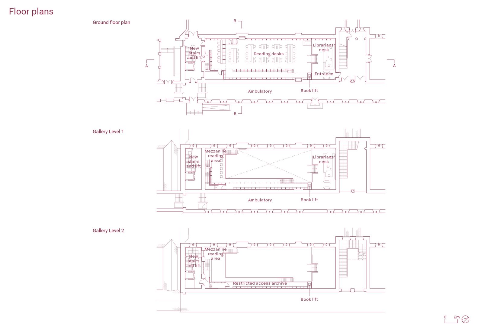 Woodlock Hall Library by Mullarkey Pedersen Architects
