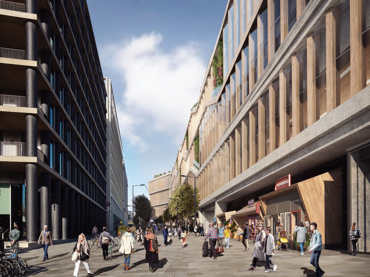 Heatherwick’s reworked ground-floor frontages for Google HQ approved