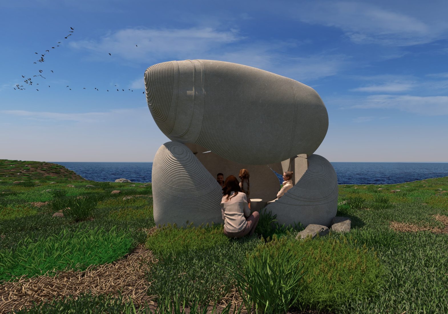 Kevin Kelly Architects wins £5k Foula ‘Beacon’ contest