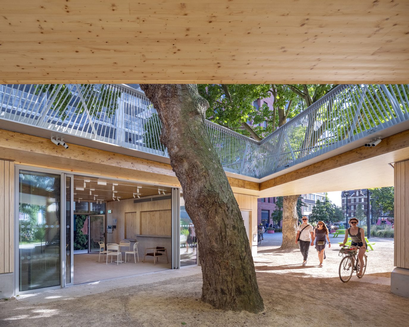 First images released of Bell Phillips’ Elephant Park pavilion