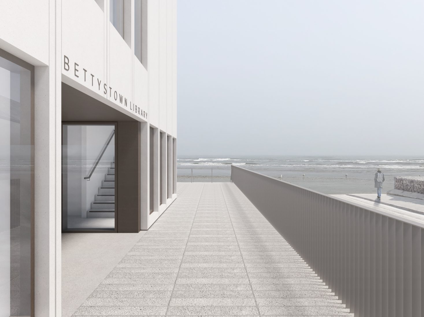 Work starts on Robin Lee-designed seafront library and lifeguard station