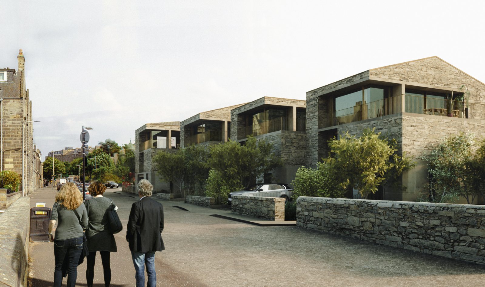 Sutherland Hussey Harris reworks controversial St Andrews homes