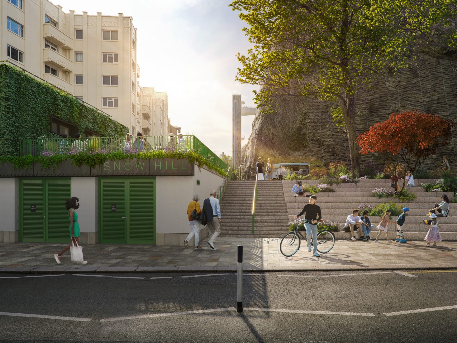 MJP Architects seeks approval for street lift in Jersey