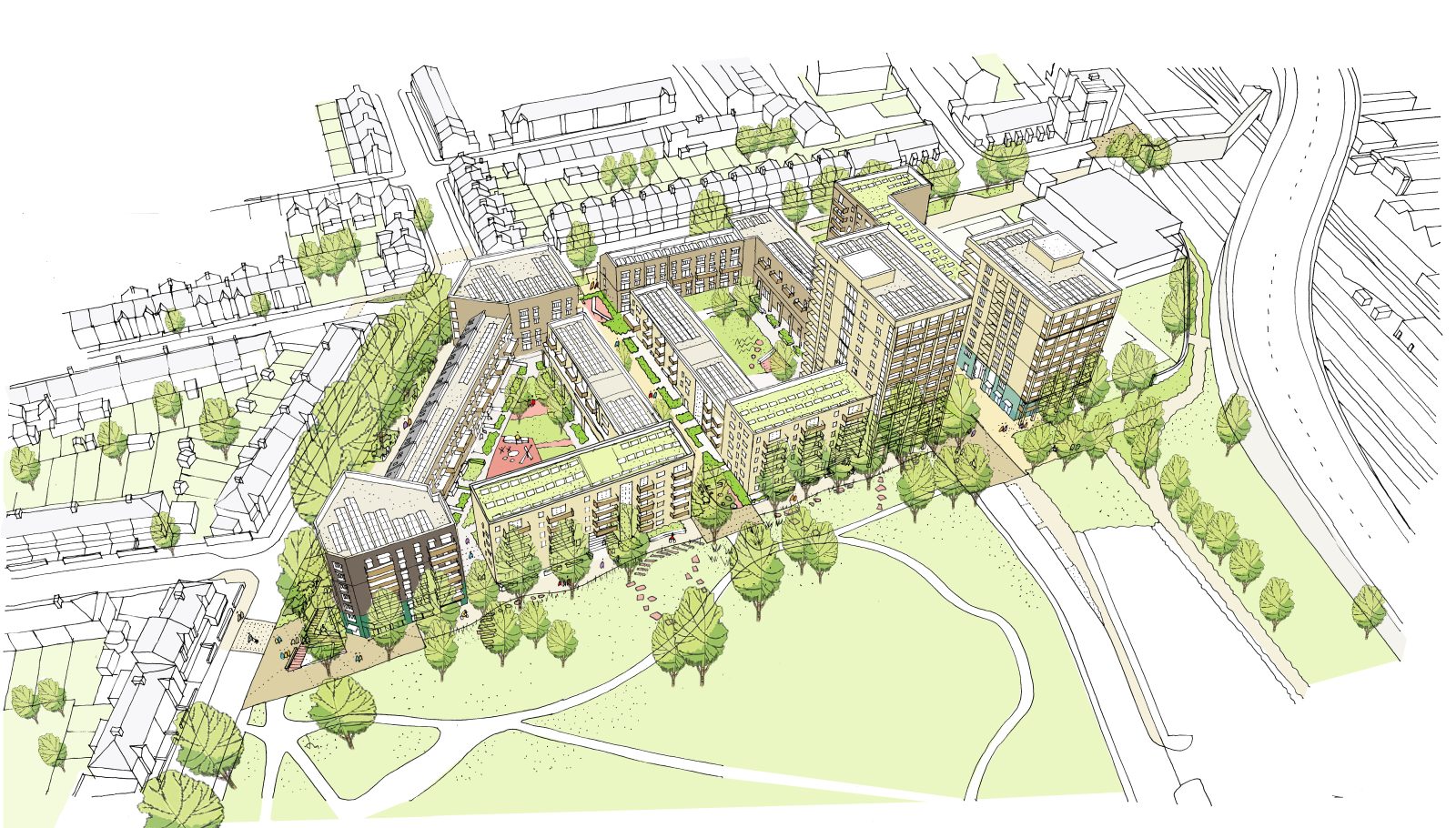 Levitt Bernstein gets green light for Passivhaus council housing