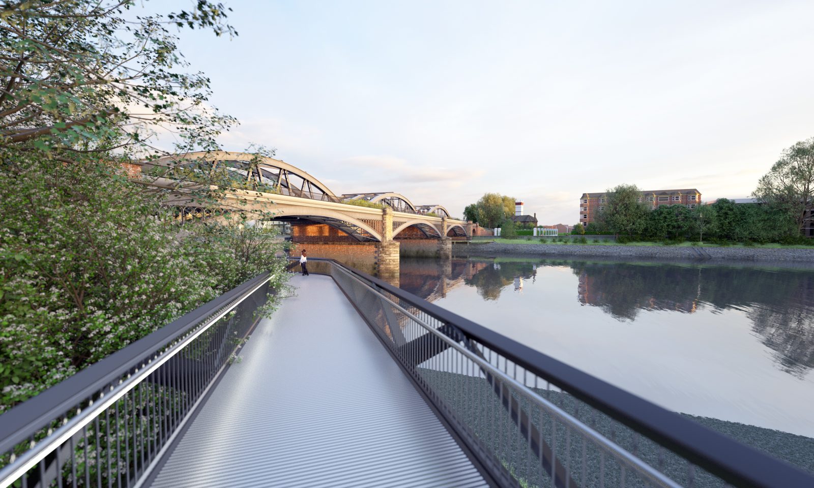 Moxon unveils plans for west London garden bridge
