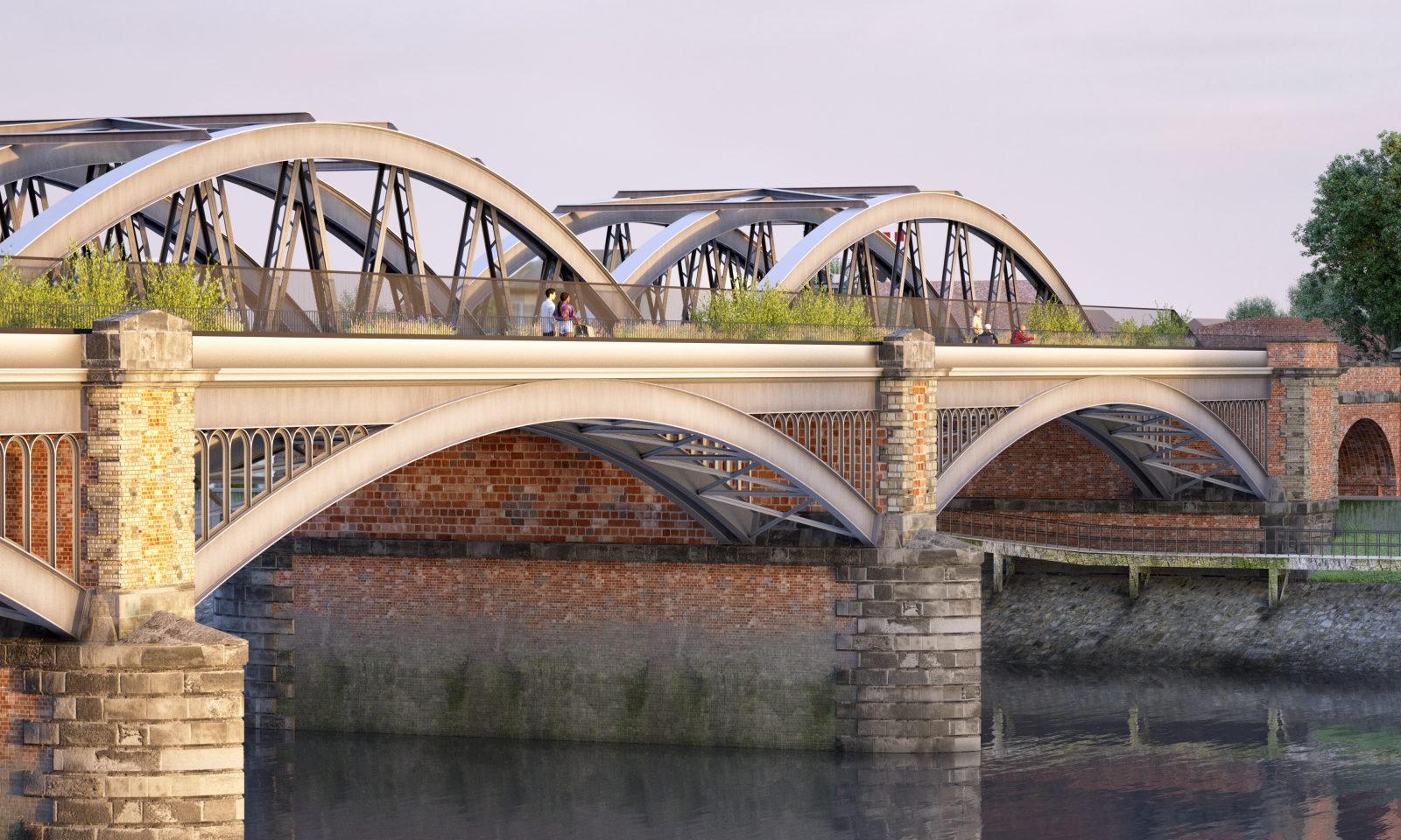 Moxon unveils plans for west London garden bridge