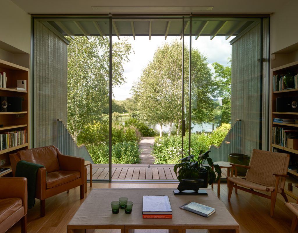 Knox Bhavan completes prefabricated flood-resilient riverside house