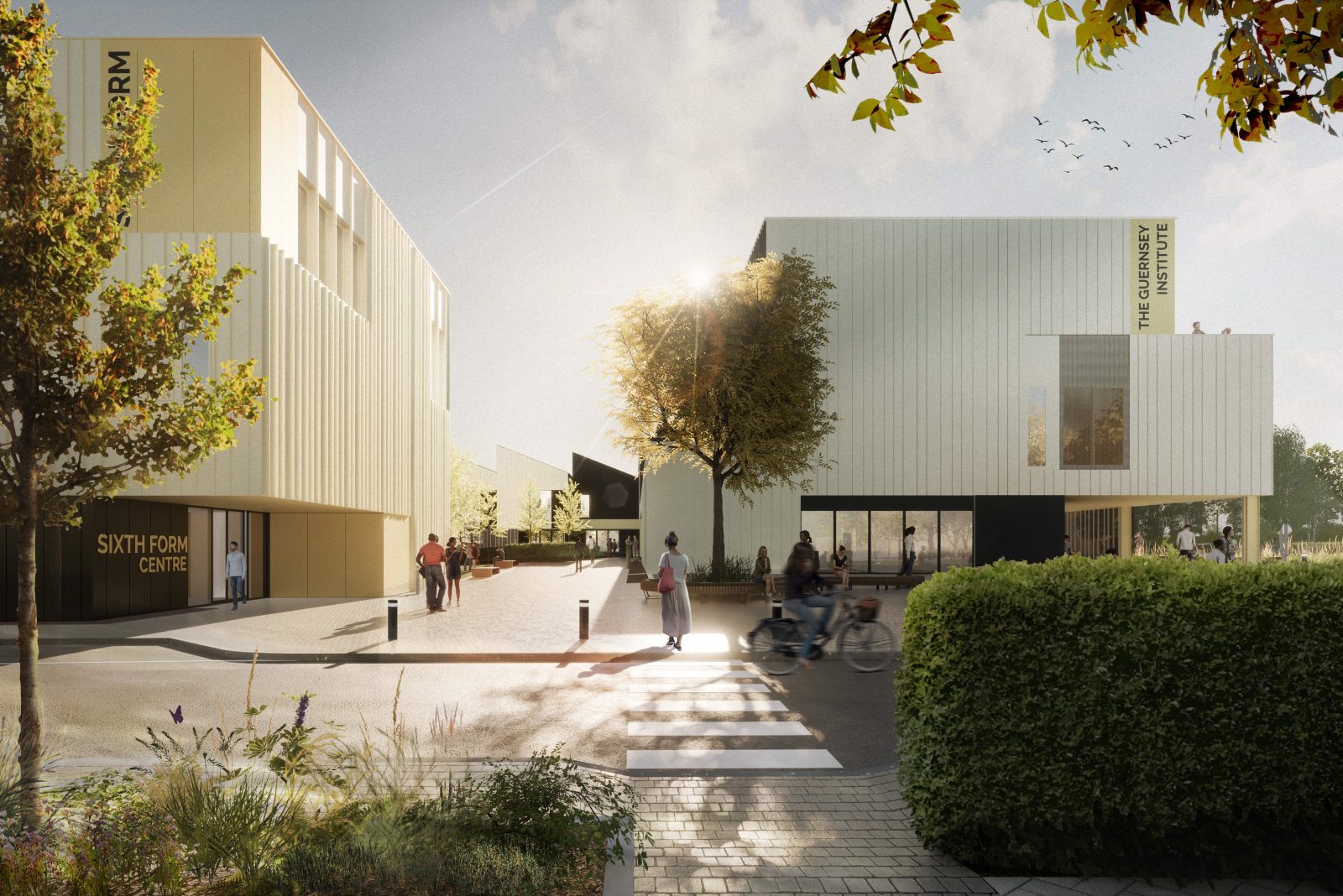 Design Engine wins planning for Guernsey further education campus