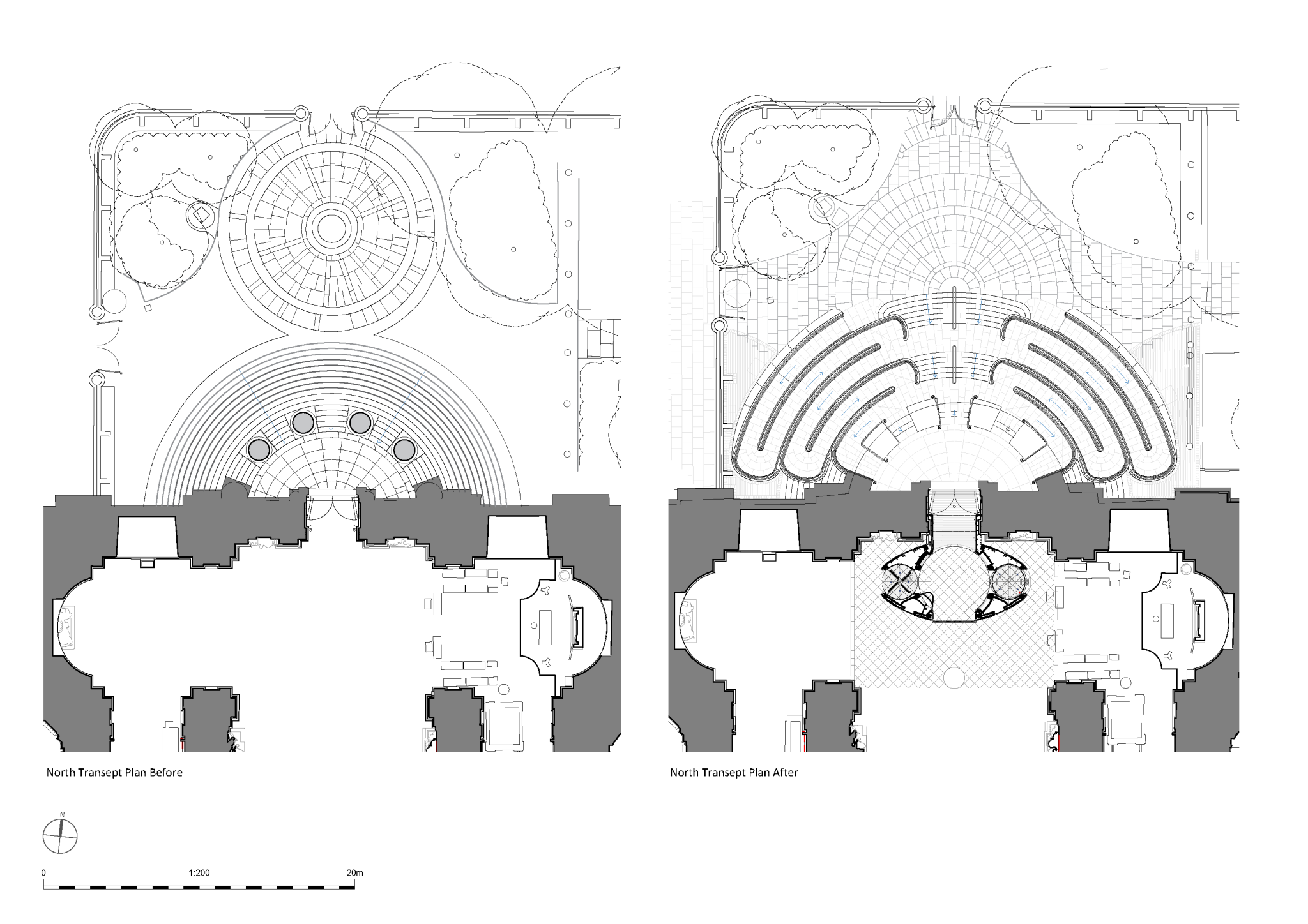 Caroe and Connolly Wellingham complete inner portico at St Paul’s Cathedral