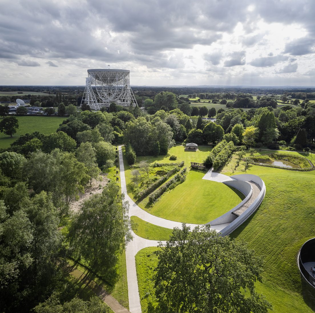 Hassell and Casson Mann complete Jodrell Bank visitor centre