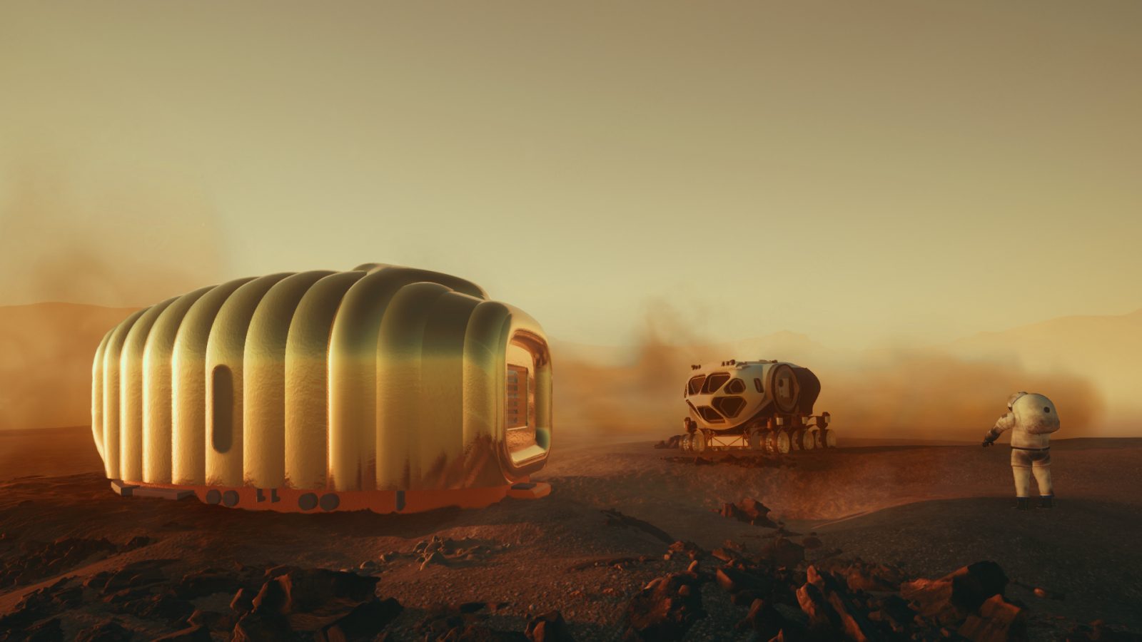 Hugh Broughton and Pearce+ design inflatable ‘Martian House’ in Bristol