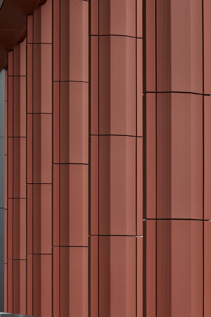 Glenn Howells completes terracotta-clad office block in Manchester