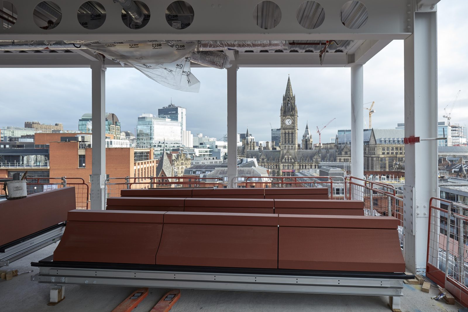 Glenn Howells completes terracotta-clad office block in Manchester