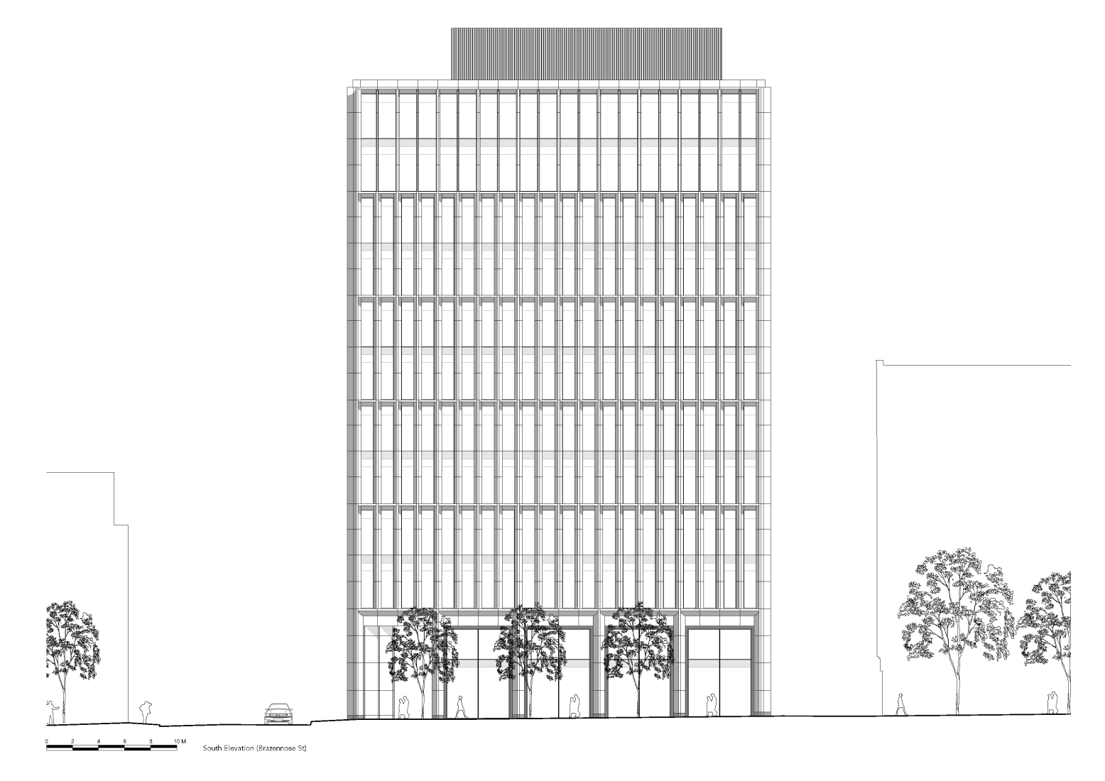 Glenn Howells completes terracotta-clad office block in Manchester