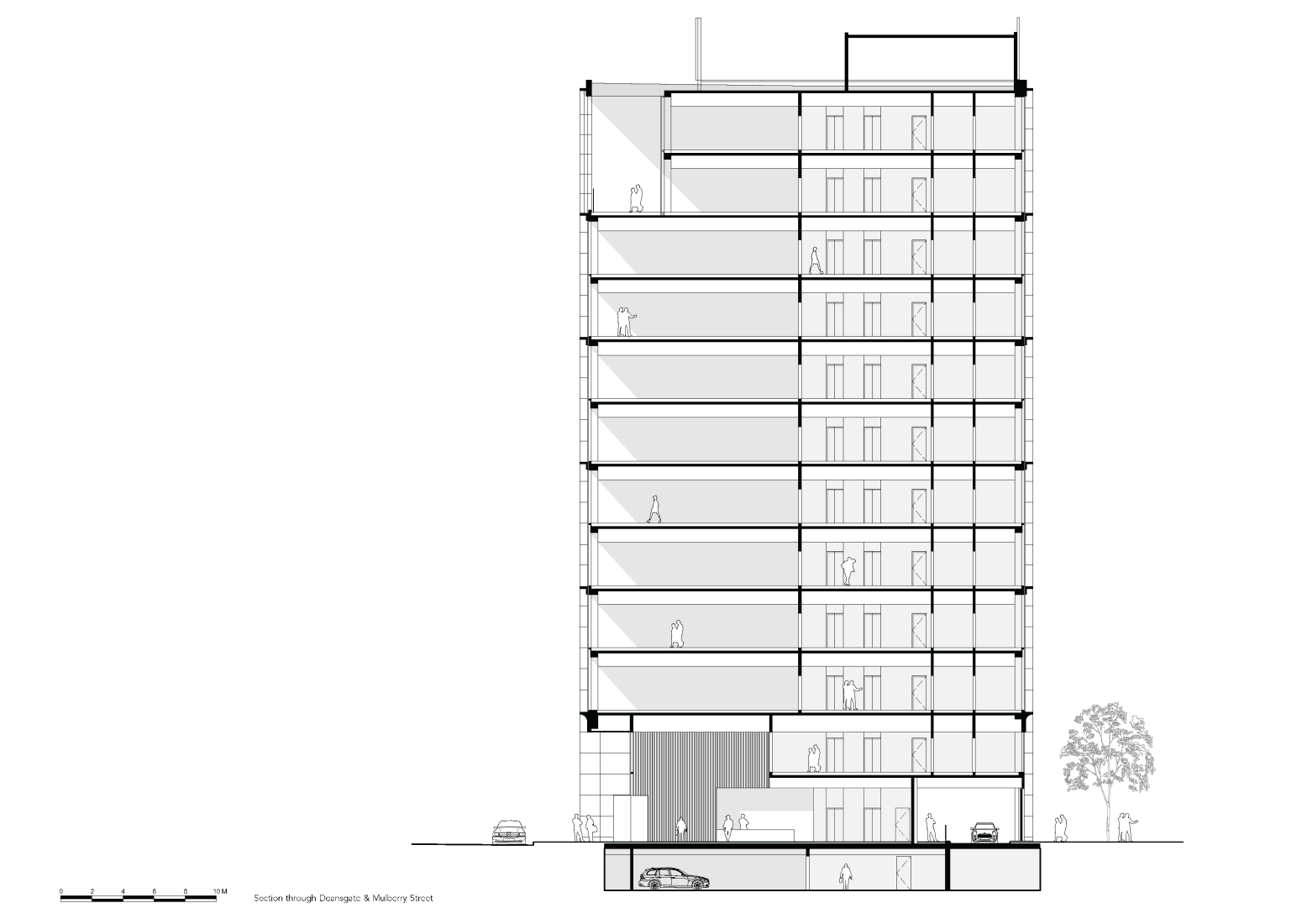 Glenn Howells completes terracotta-clad office block in Manchester