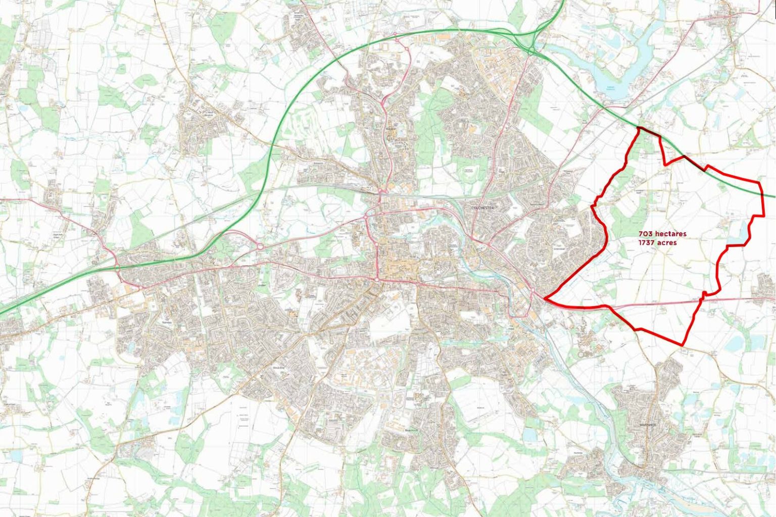 Masterplanning Contest Launched For 9000 Home Essex New Town