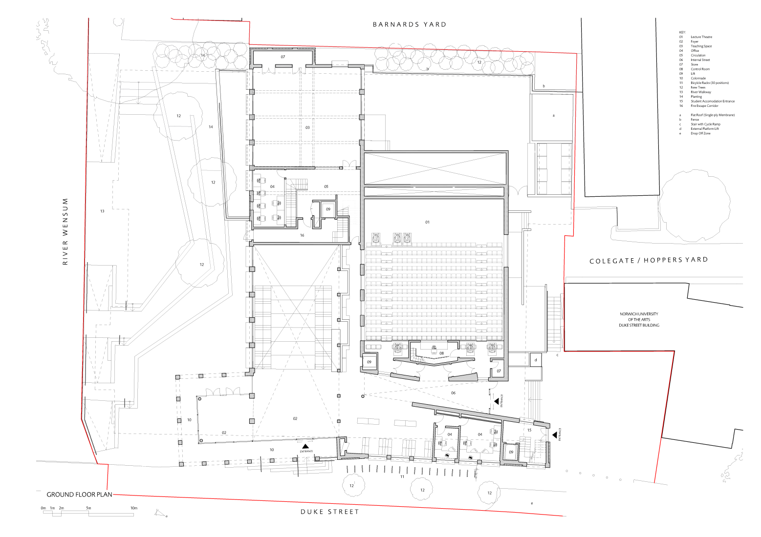 Hudson Architects completes city-centre building for Norwich University ...