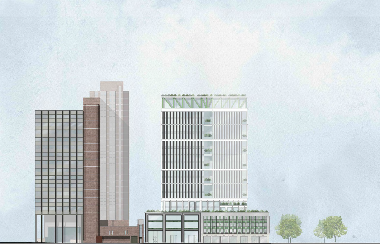 Buckley Gray Yeoman submits plans for 20-storey Waterloo office