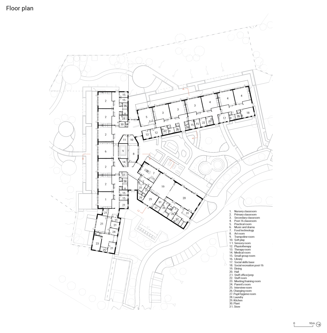 Case study: Alfreton Park SEN School by Curl la Tourelle Head Architecture