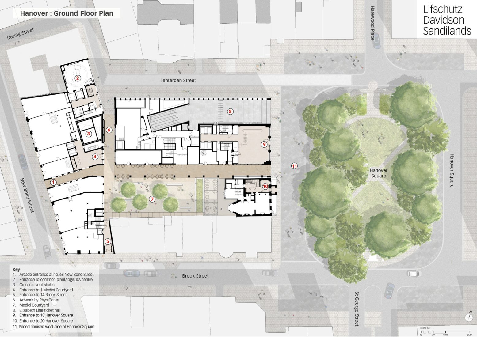 LDS completes mixed-use development over new Bond Street station