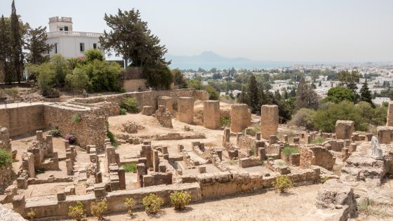 Carthage National Museum in Tunisia