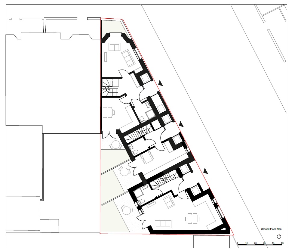 Archio gets OK for pink Passivhaus homes in east London