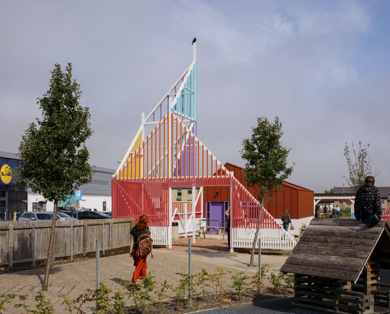 New Practice completes colourful, flexible events space in Edinburgh