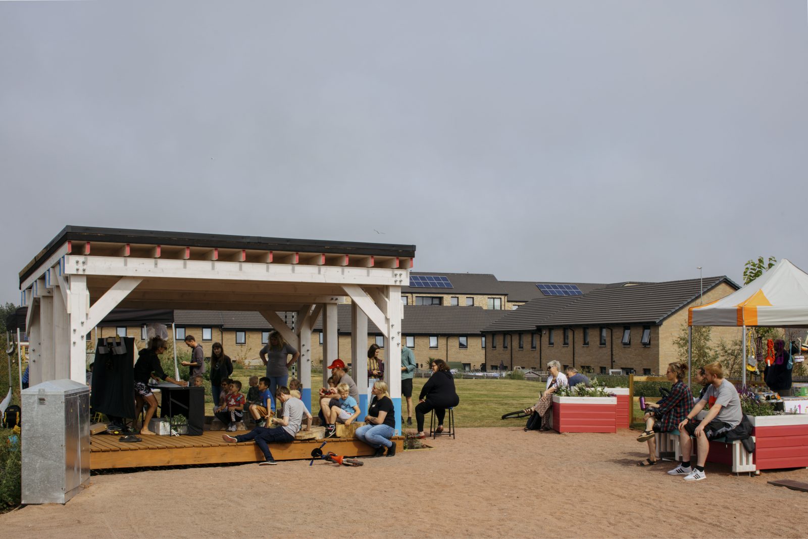 New Practice completes colourful, flexible events space in Edinburgh