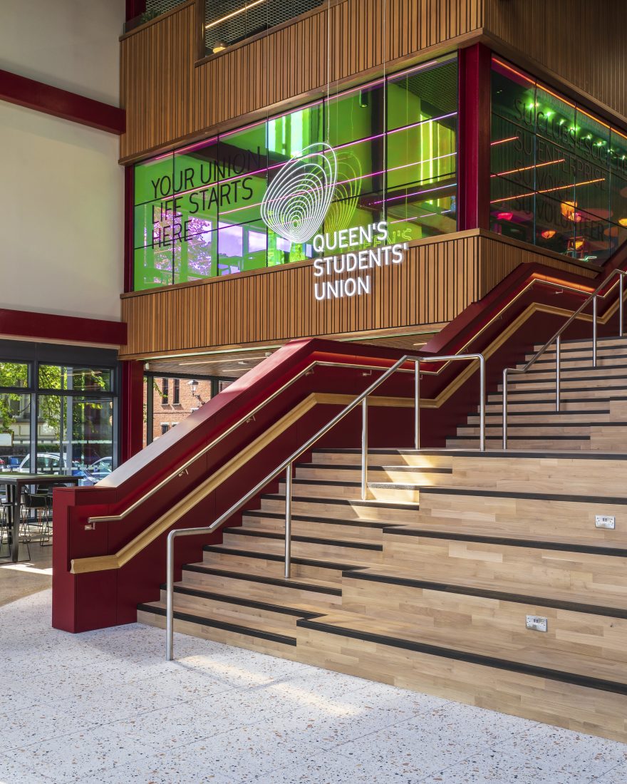 Hawkins\Brown and RPP’s students’ union at Queen’s University Belfast opens