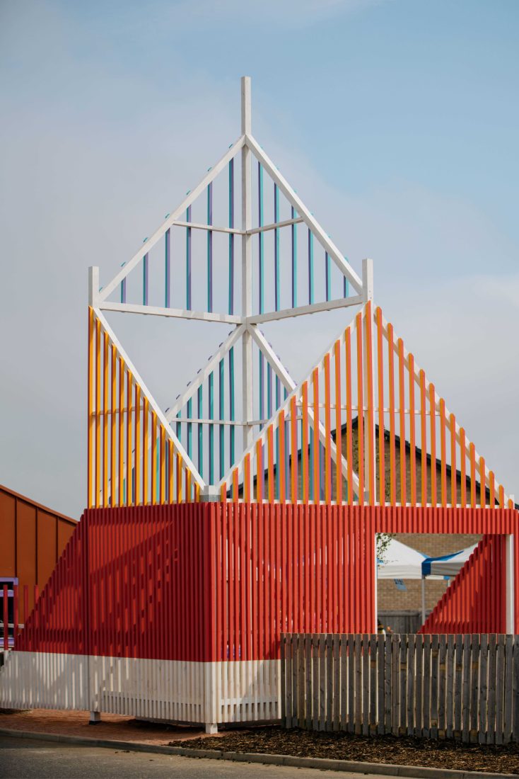 New Practice completes colourful, flexible events space in Edinburgh