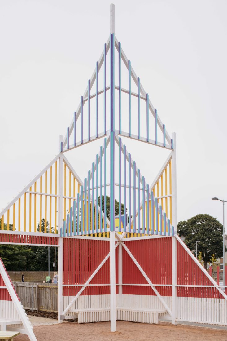 New Practice completes colourful, flexible events space in Edinburgh