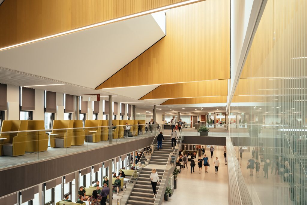 RIBA Stirling Prize 2022 films: Forth Valley College by Reiach and Hall