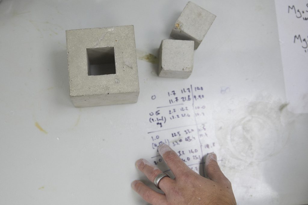 Carbon-neutral concrete prototype wins €100k architecture prize for UK ...
