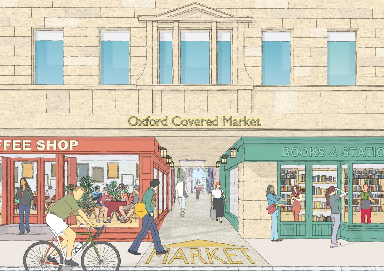 Gort Scott reveals plans to revamp historic Oxford market