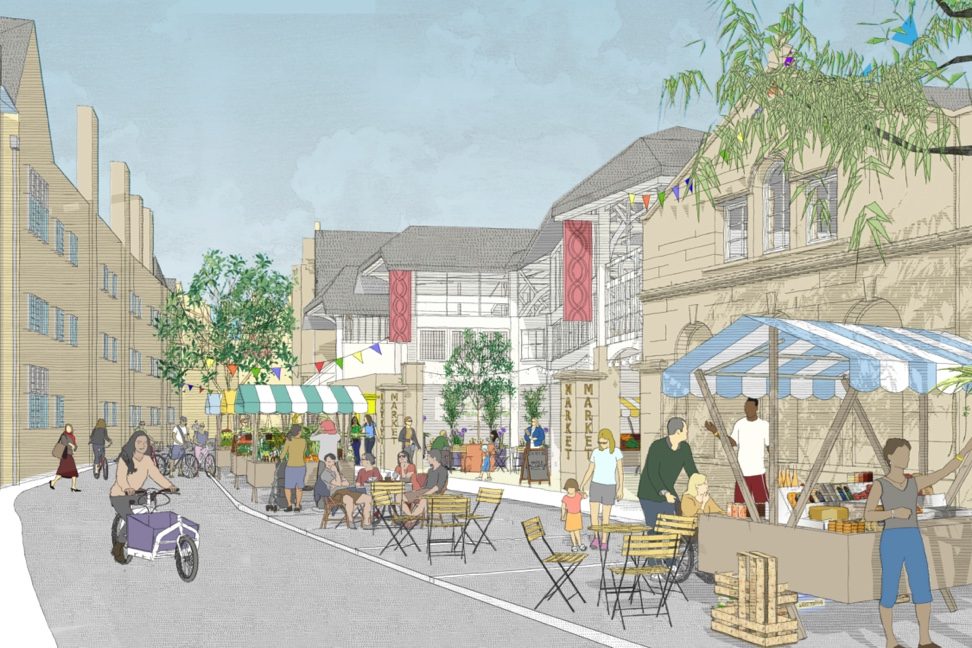 Gort Scott reveals plans to revamp historic Oxford market