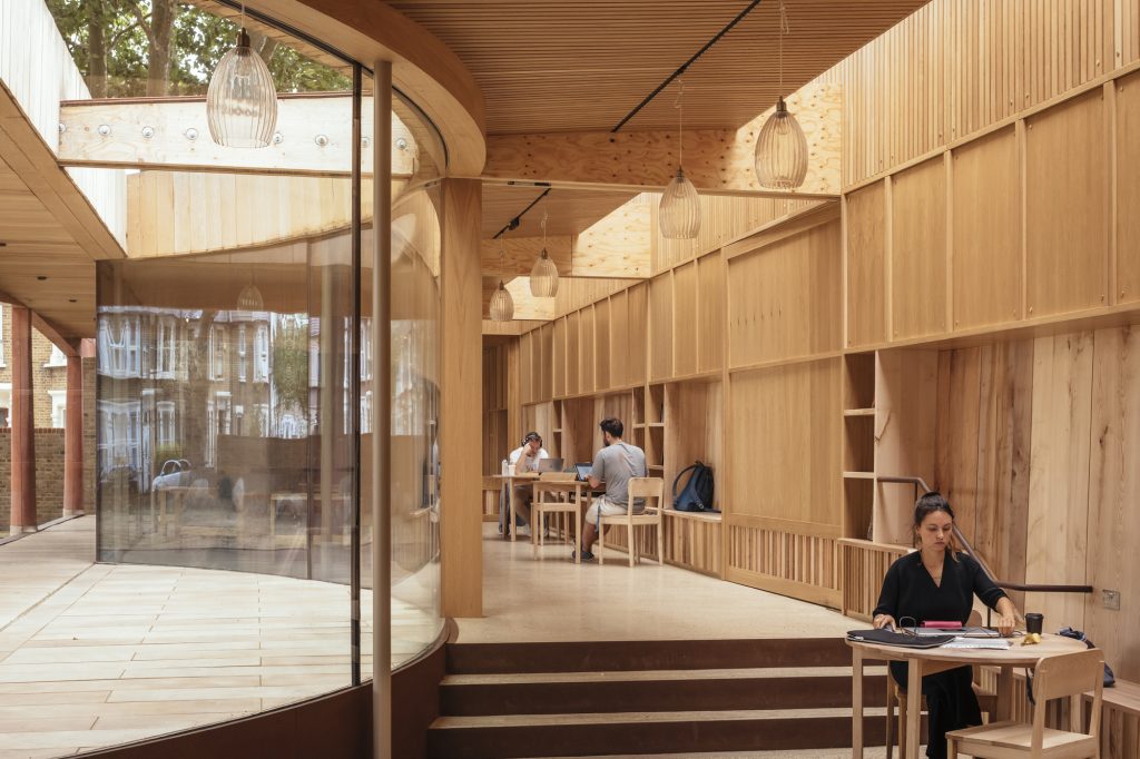 Case study: Lea Bridge Library Pavilion by Studio Weave