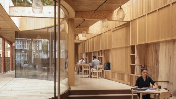Case study: Lea Bridge Library Pavilion by Studio Weave