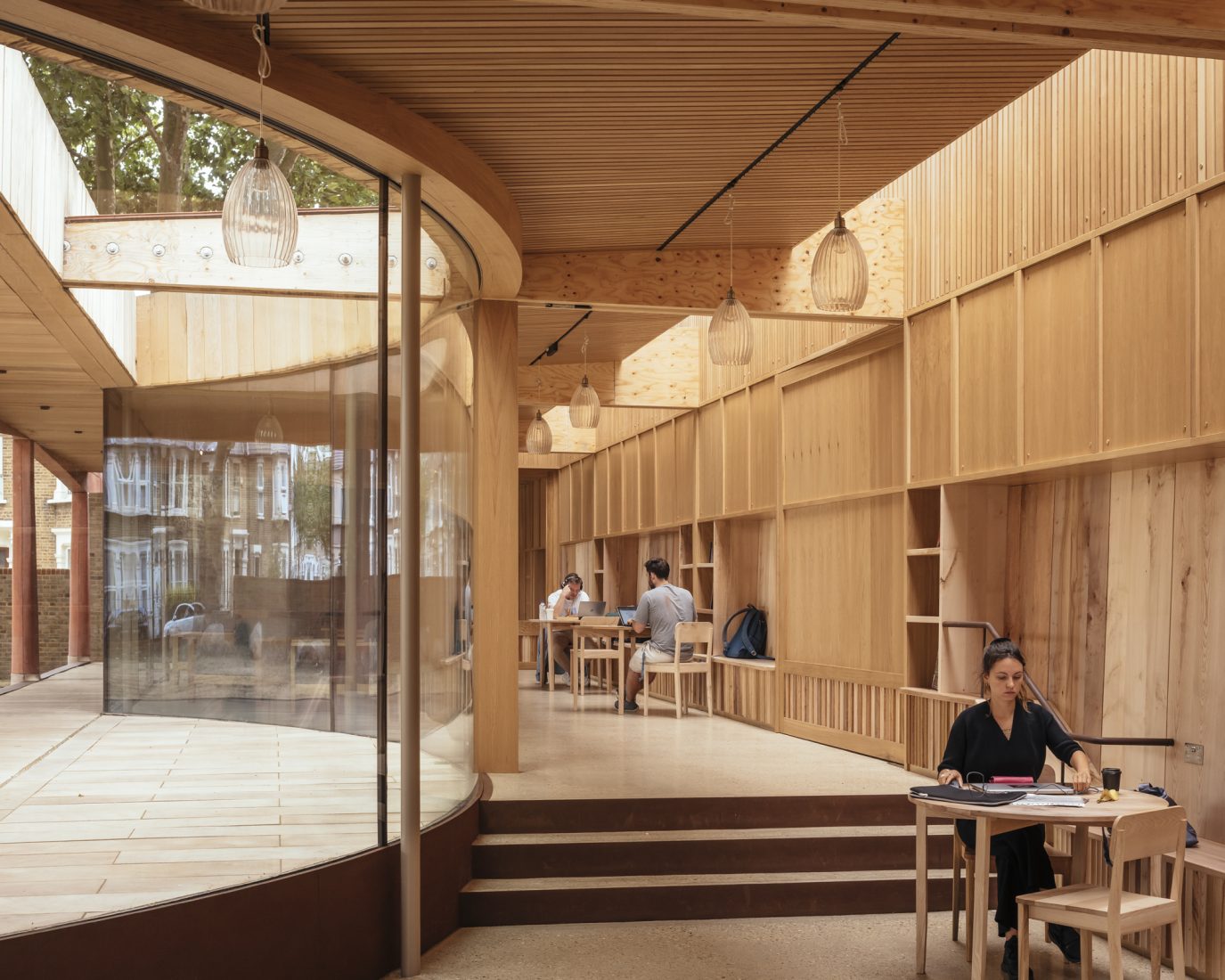 Case study: Lea Bridge Library Pavilion by Studio Weave
