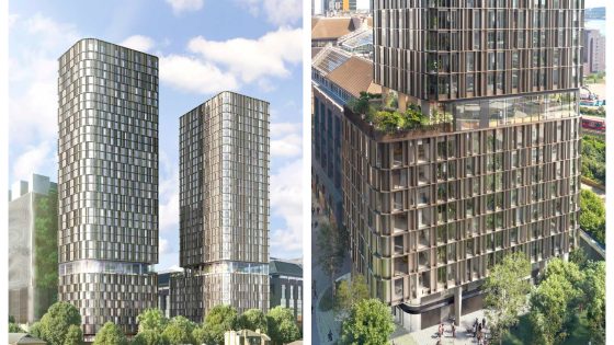 SimpsonHaugh’s ‘bulky’ east London skyscrapers rejected